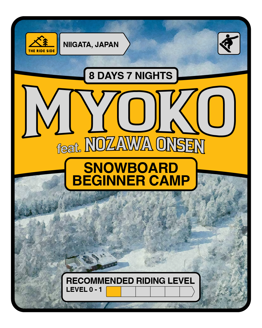 Myoko Snowboard Beginner Camp 24/25 Week 11 - The Ride Side - Ski ...